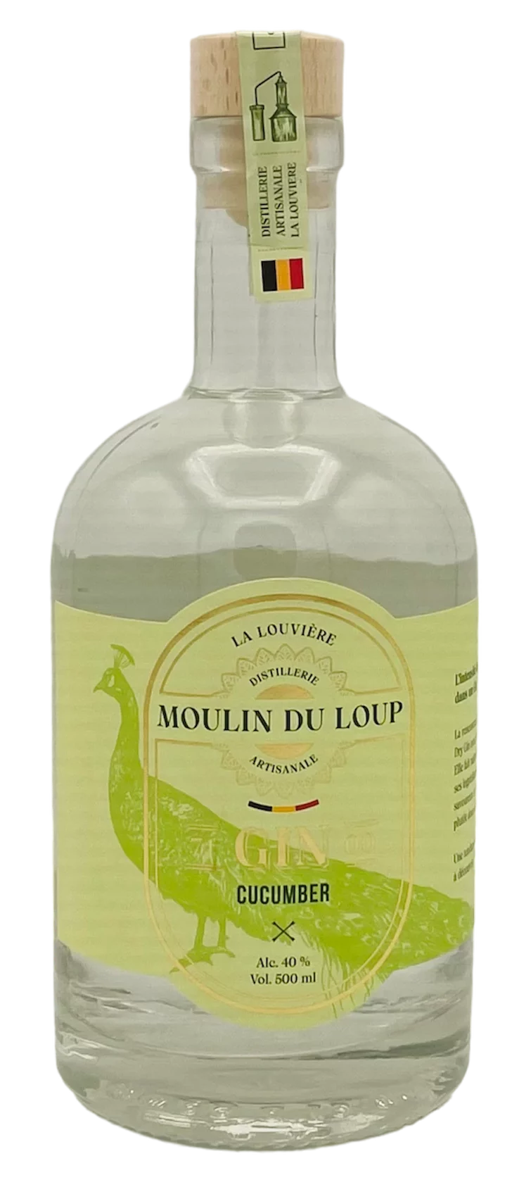 Gin Concombre - Moulin du Loup - Belmade