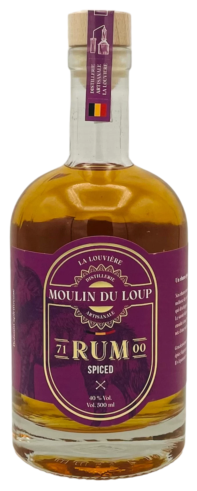 Rhum Brun Épicé - Moulin du Loup - Belmade