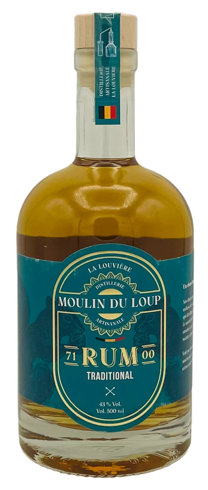 Rhum Brun Traditionnel - Moulin du Loup - Belmade